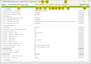 NVIDIA Profile Inspectorの使い方 – alterzero